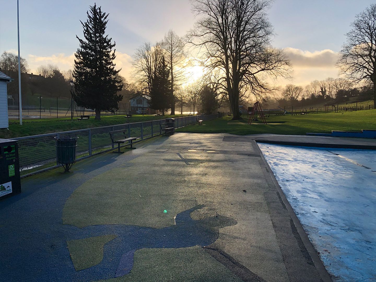 Lake Pleasure Grounds - Warminster - The Splash