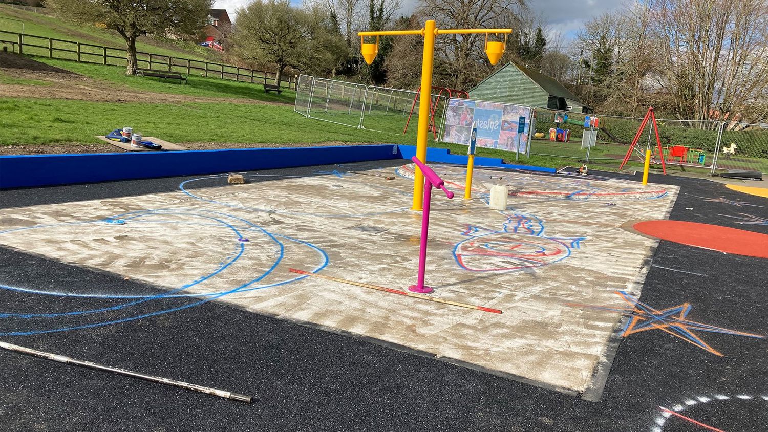 Lake Pleasure Grounds - Warminster - The Splash