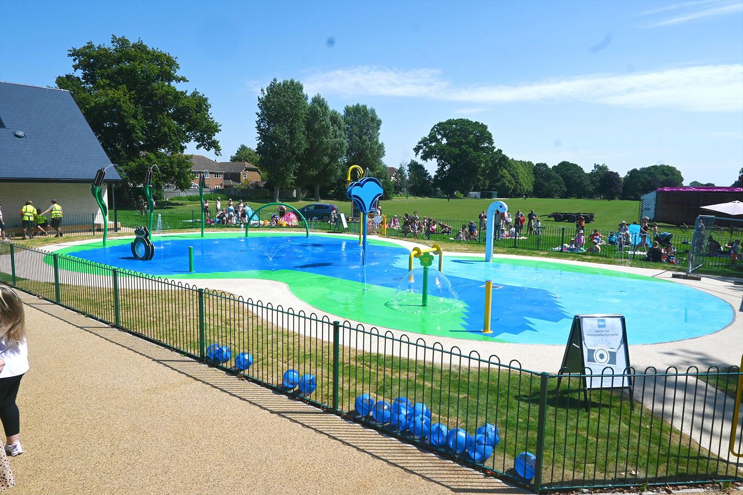 Edmonds Park Splash Pad - Didcot - The Splash